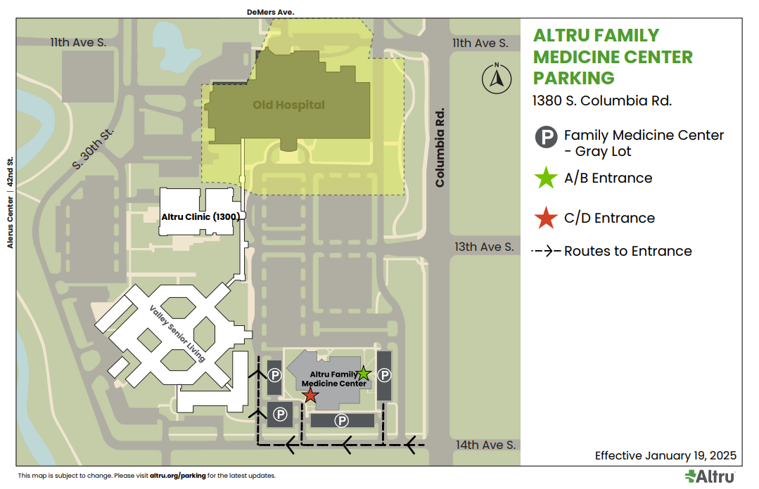 Parking | Altru Health System